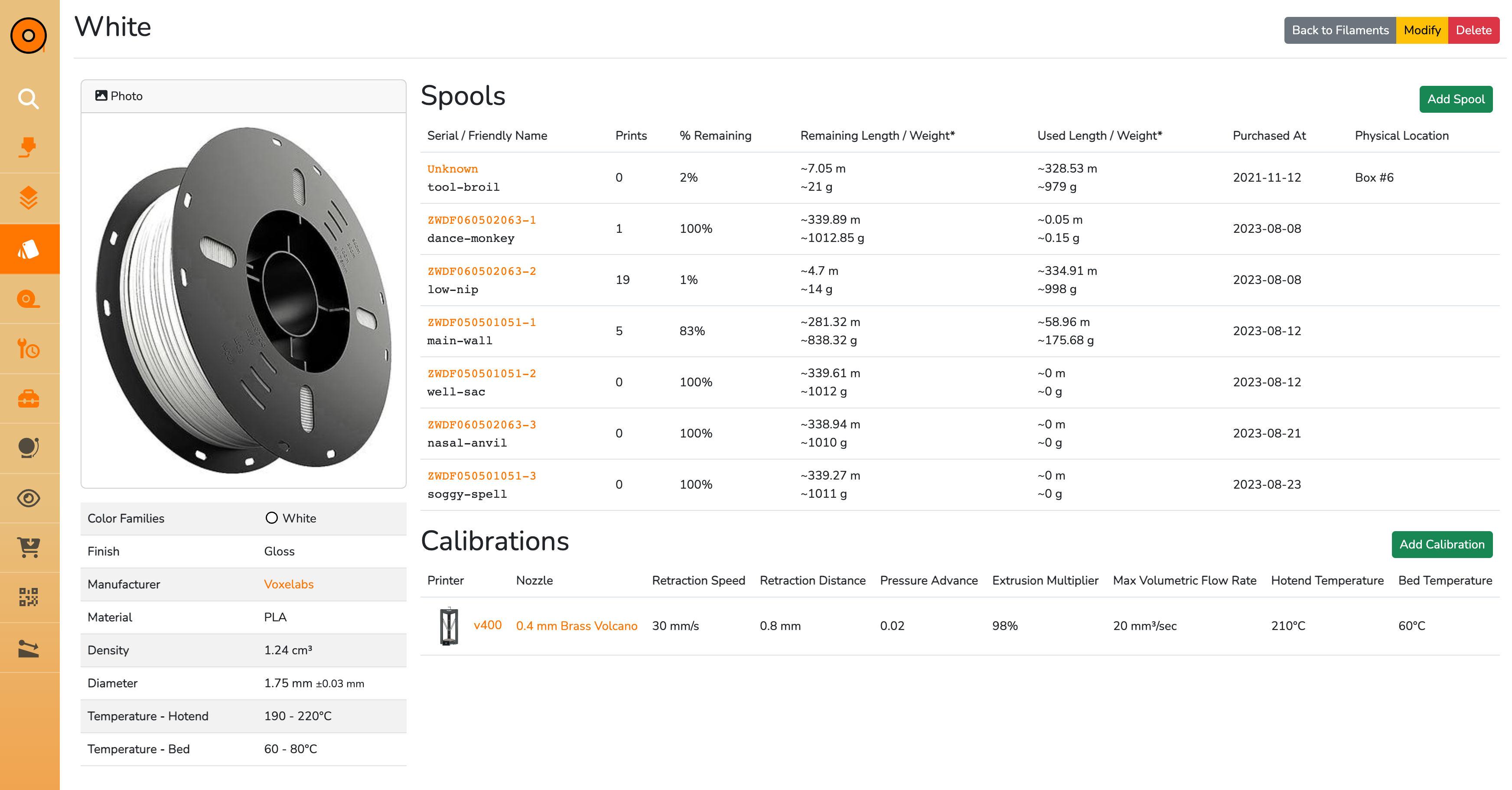 How are you tracking your filament stock? : r/BambuLab