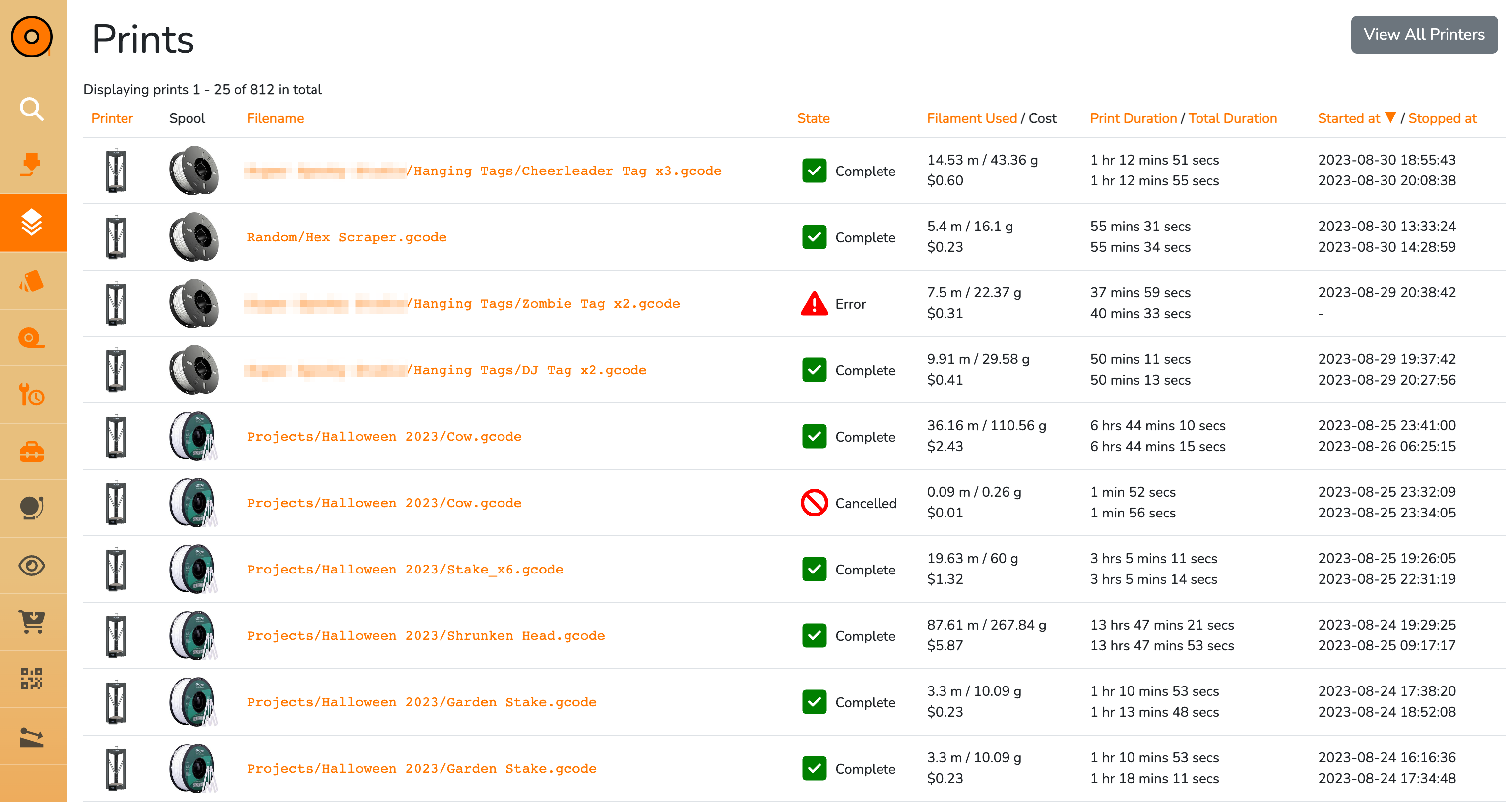 How are you tracking your filament stock? : r/BambuLab
